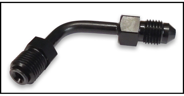 Black ABS Upper Brake Line Adapter